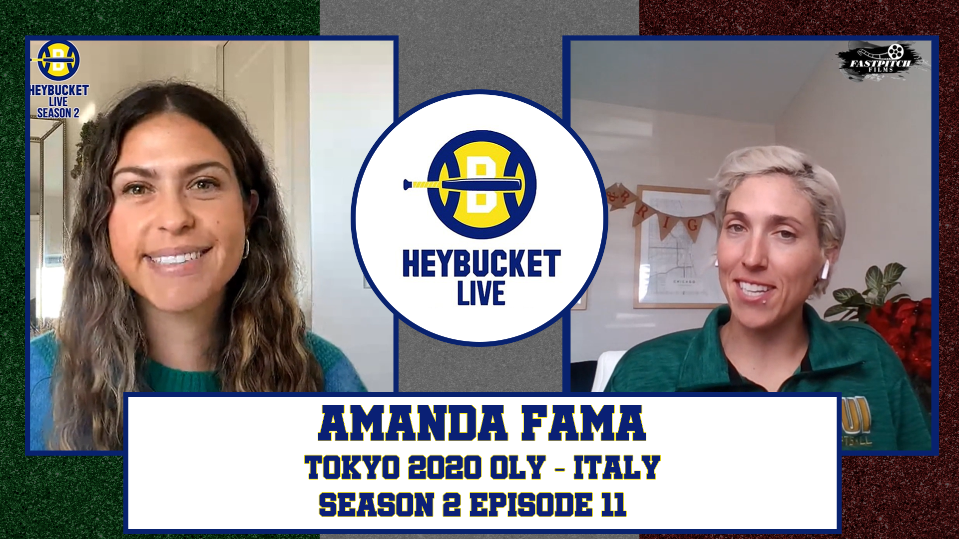 HEY BUCKET LIVE - TOKYO OLYMPIAN AMANDA FAMA - ITALY EP11 | Sports ...